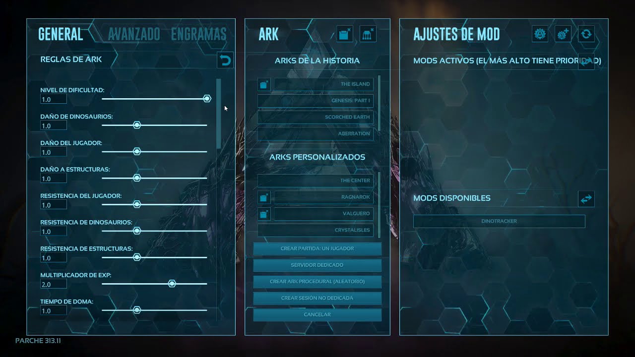 Como configurar host local en ark