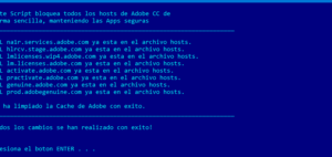 Como bloquear los hosts de adobe