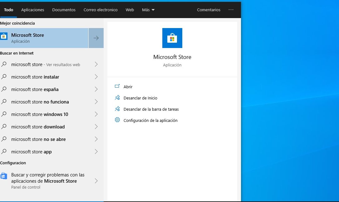 Host de la experiencia de store
