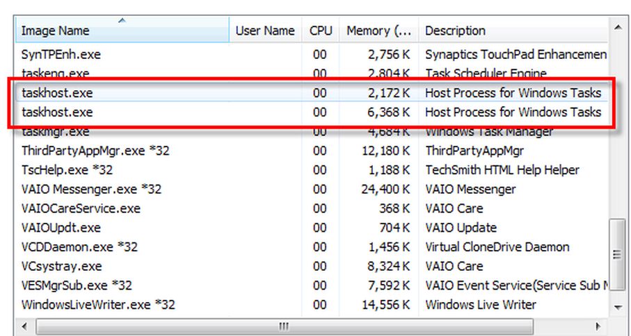 Como quitar el task host windows 10
